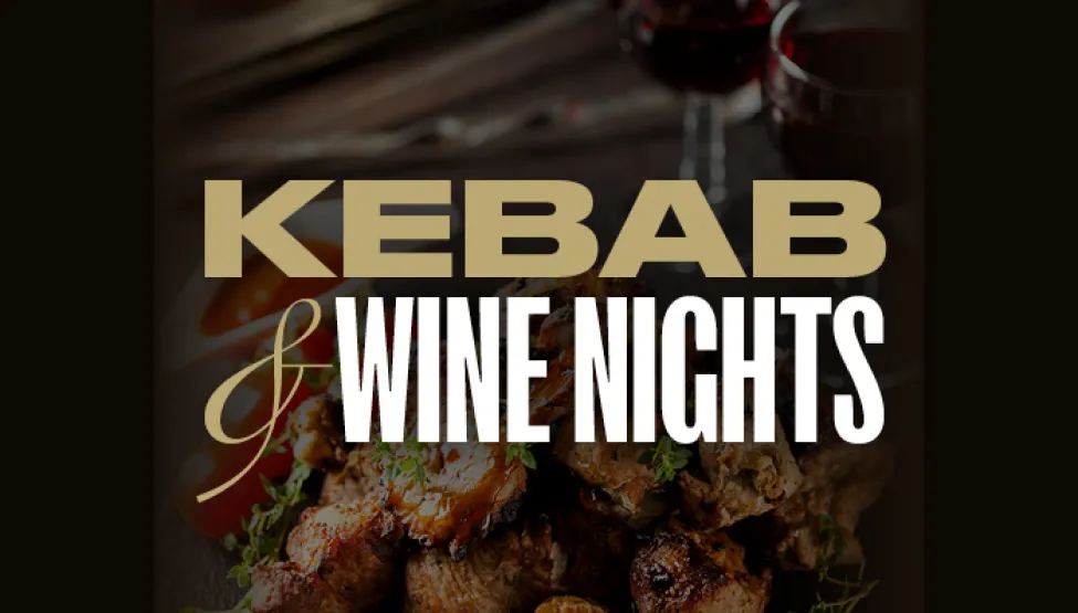 Kebab and Wine Offer | What's On London | The Sportsman Casino
